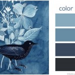 this week's color palette: shades of blues - Little Blue Dish